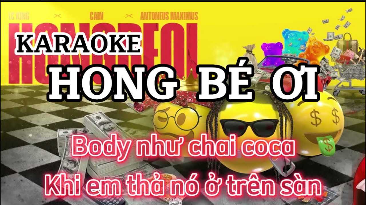 [KARAOKE] HONG BÉ ƠI - Cain x LCKing - BEAT GỐC | Bảo Duy beat - YouTube
