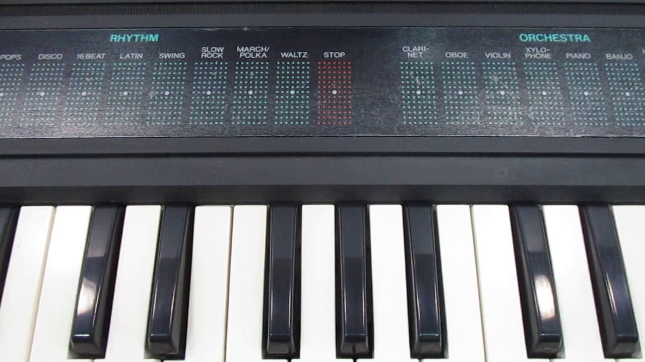Vintage YAMAHA PortaSound #PSS-130 Portable ELECTRONIC KEYBOARD ...