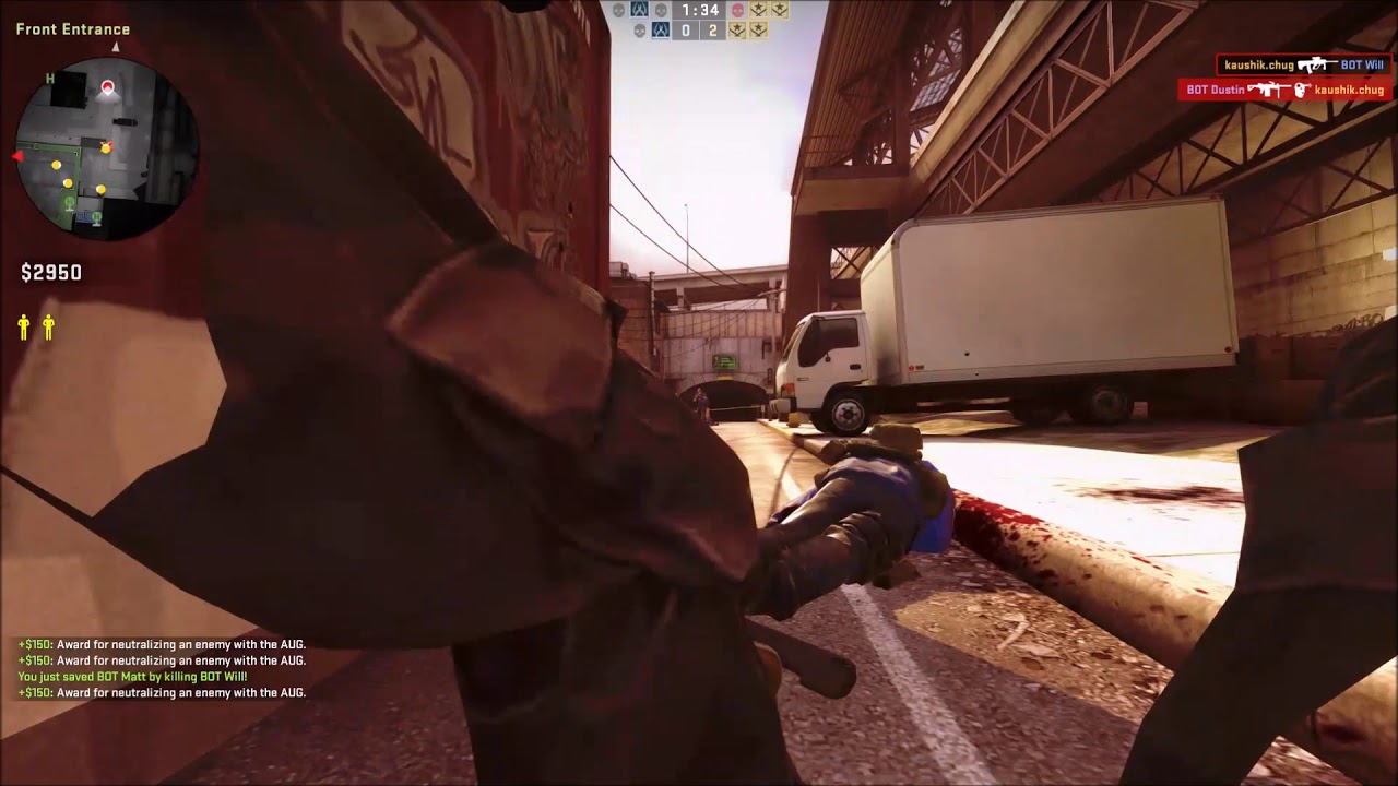 CS Go Assault map terrorist Gameplay - YouTube