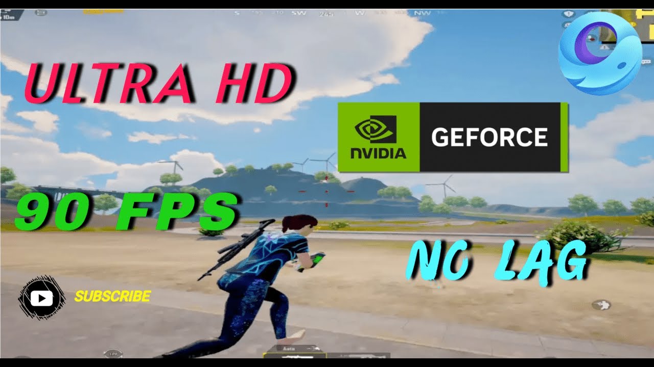 GAMELOOP NO LAG | IPAD VIEW | NVIDIA SETTING | UHD 90 FPS | 4K |PUBG ...