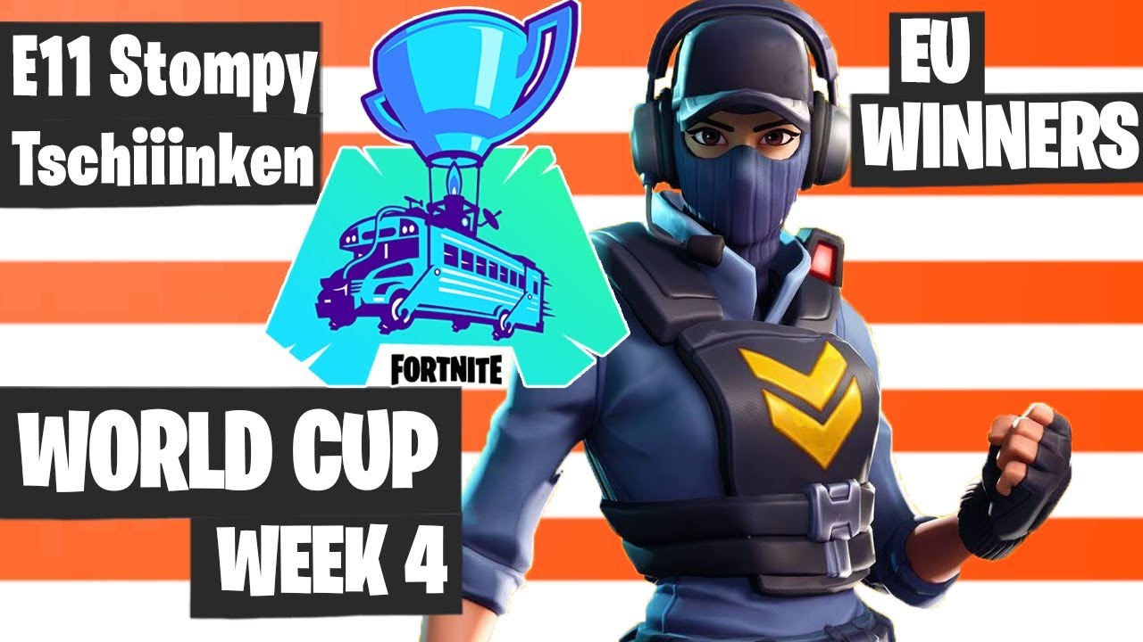 E11 Stompy & E11 Tschiiinken Fortnite World Cup Highlights - EU Winners ...