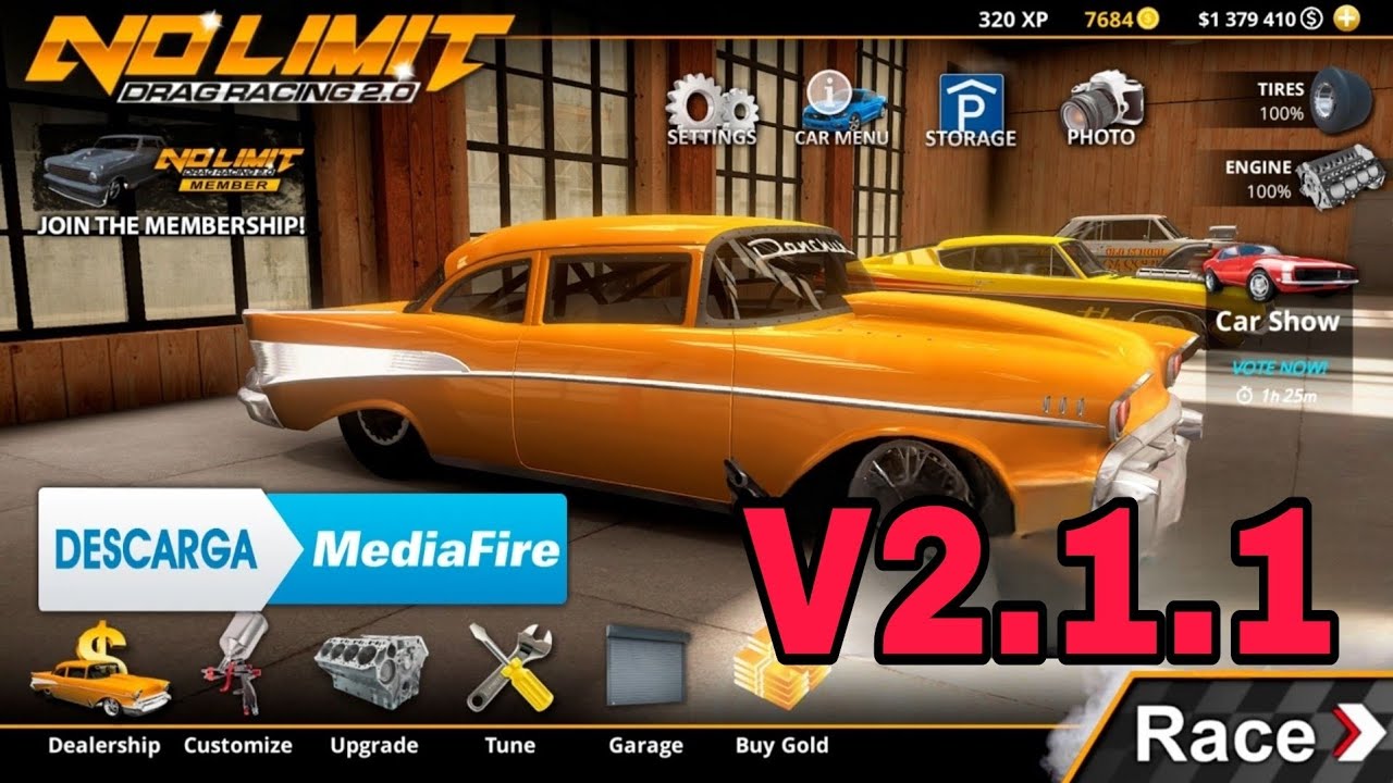 Limit Drag Racing 2 Mod Apk 2.1.1 l Dinero y Monedas Infinito 🔥 2024 ...