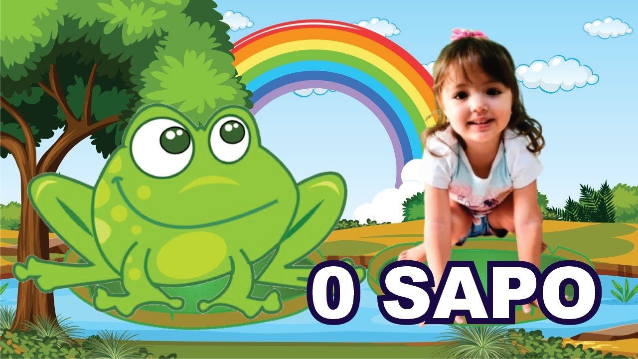O Sapo Não Lava o Pé - Galinha Pintadinha - Música Infantil Por Alícia ...