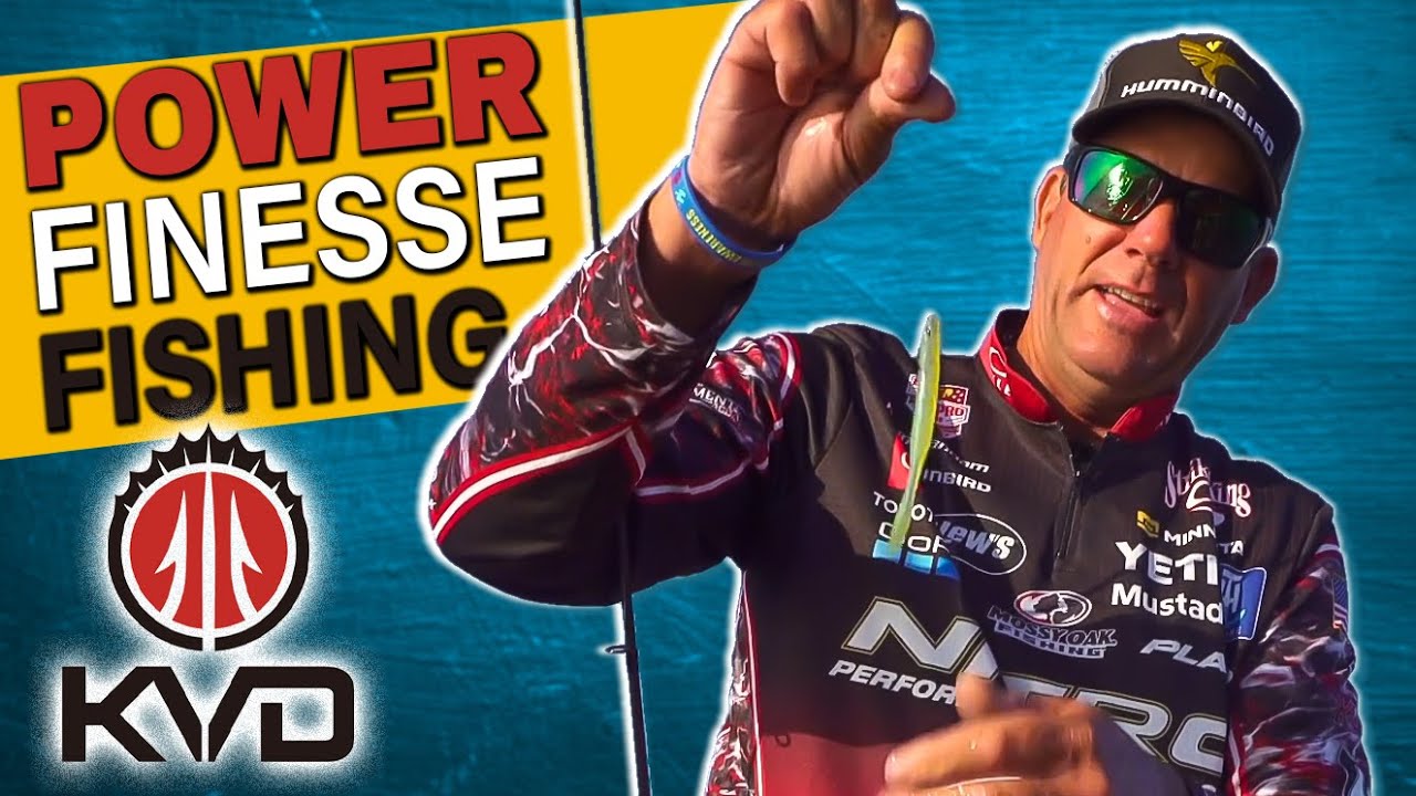 Kevin VanDam Bass Fishing Tips : KVD Power Finesse Techniques - YouTube