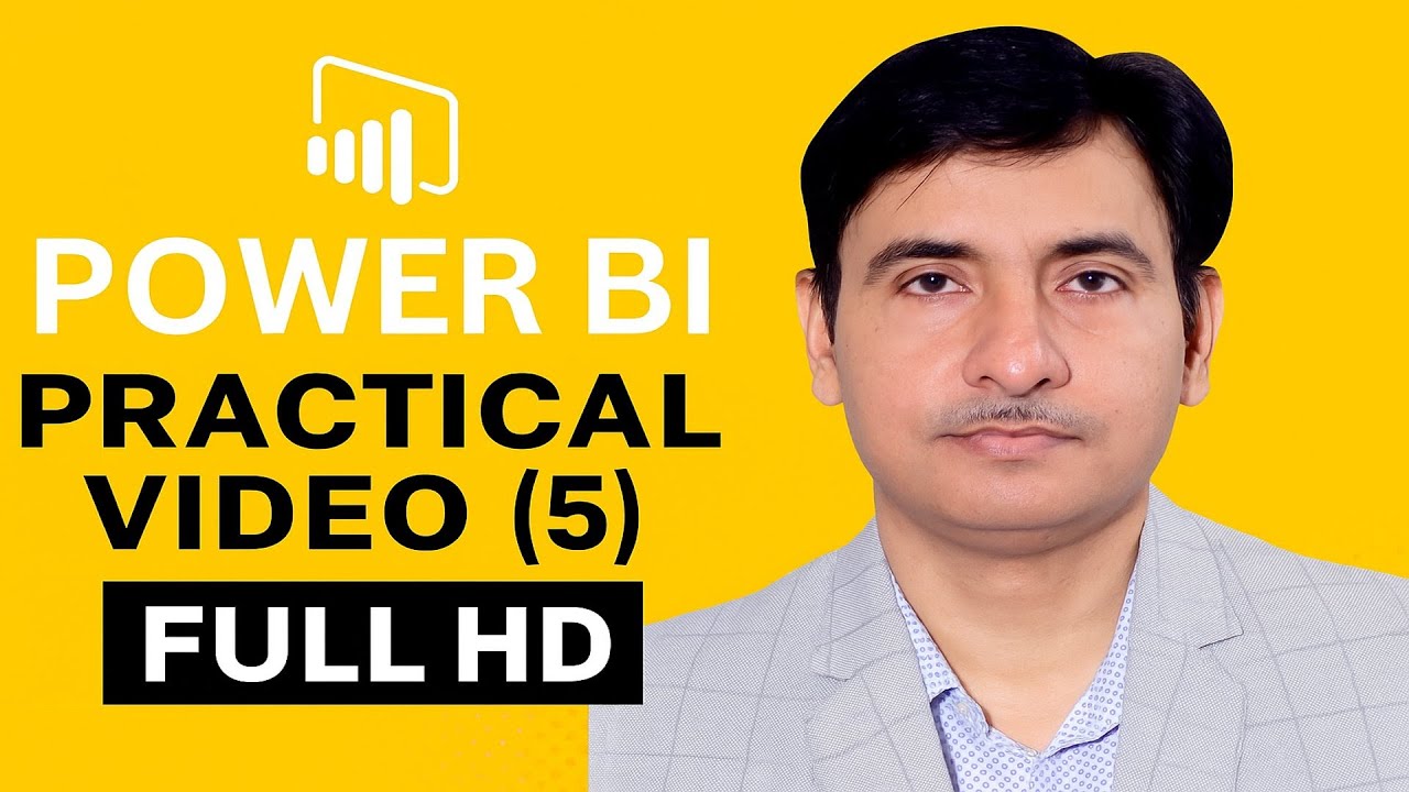 Power BI Part - 5 | Complete Course for Beginners to Advanced | Job Oriented Data Analytics ...