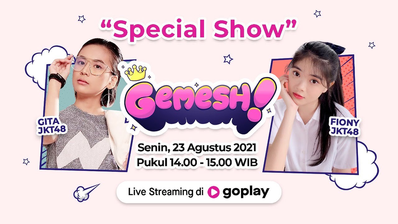 GOPLAY GEMESH GITA & FIONY JKT48 23-08-2021 | LIVESTREAM [VBR HQ] - YouTube