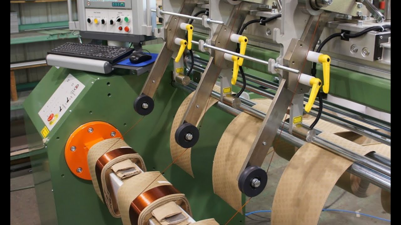 MTM, HV Wire Winding System with multi coil capacity (DWM1200mc) - YouTube