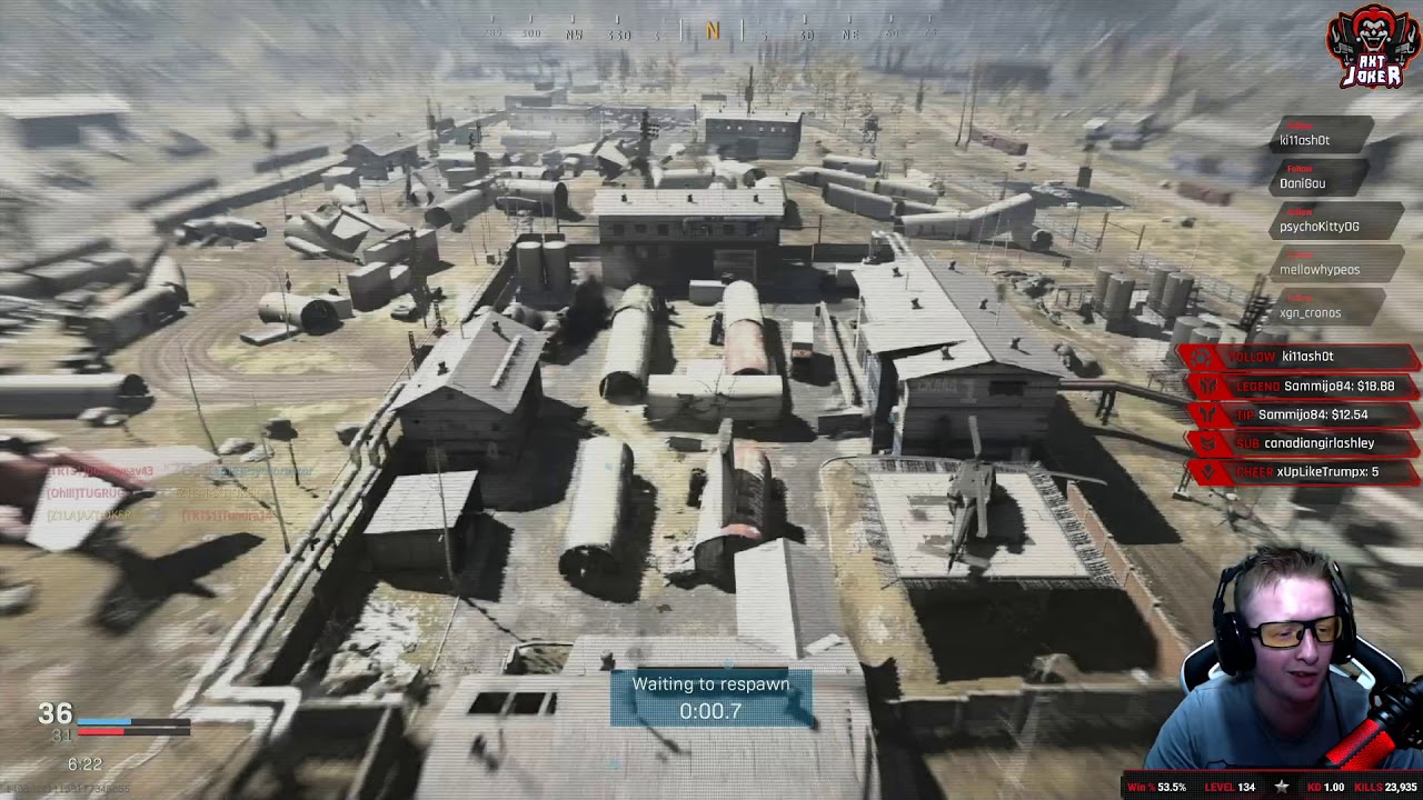 Call of Duty, running and gunning on scrap yard. - YouTube