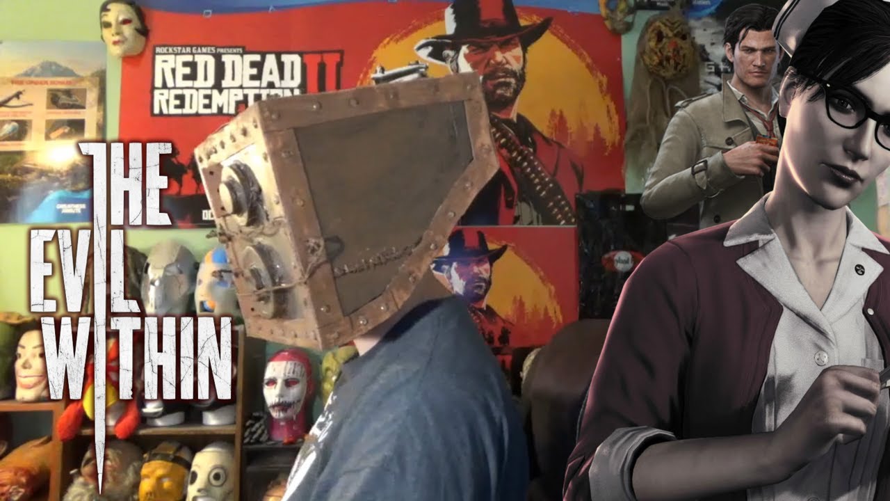 The Evil Within SAFEHEAD COSPLAY HELMET! - YouTube