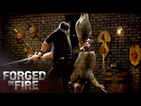 Which Giant Blade Will Crush the Competition? | Compilation | Forged in Fire