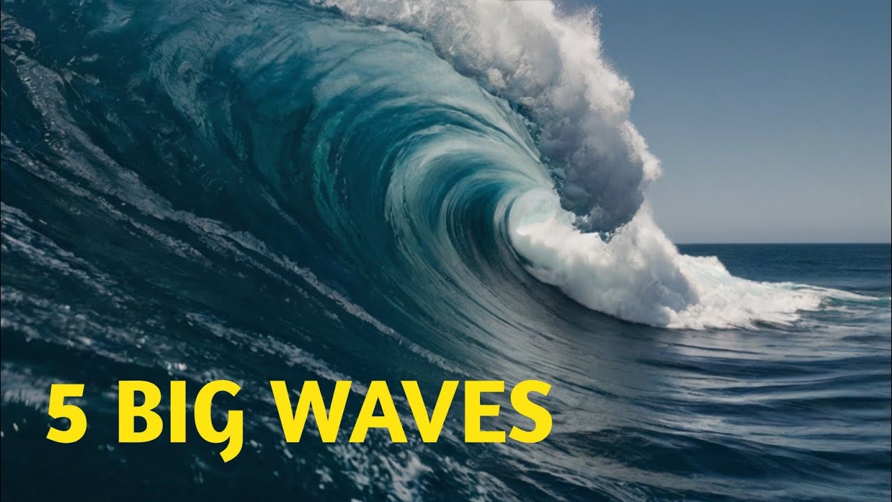 5 BIG Waves You Wouldn’t Believe If Not on Video - YouTube