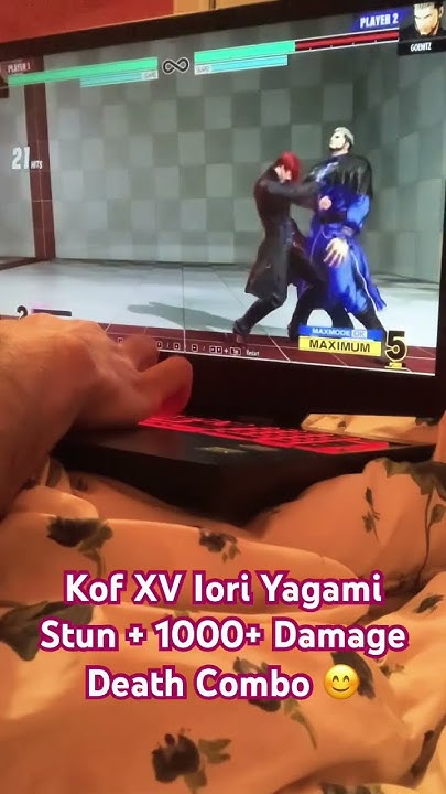 Kof XV Iori Yagami Stun + 1000+ Damage Death Combo #kof15 #kof2002 #kof98 #thekingoffightersxv ...