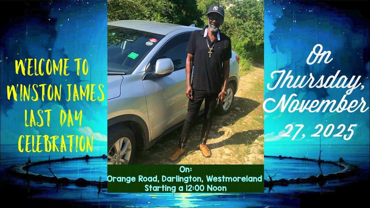 Welcome to Winston James last day celebration ON: Thursday, November 27 ...