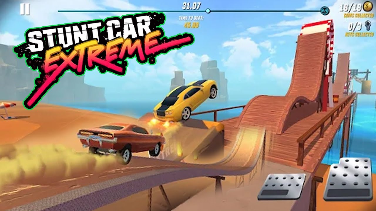 Stunt car extreme - Racing car - car game - 3D Racing Car - (iOS ...