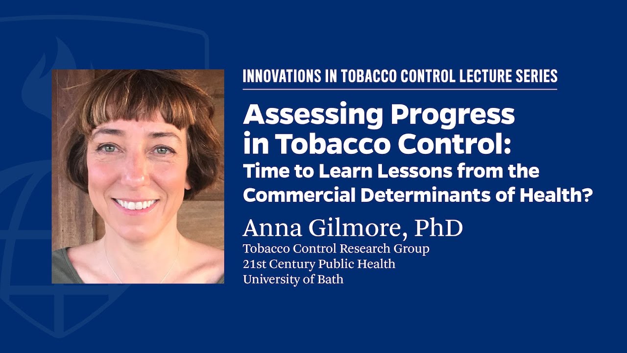 Anna Gilmore, PhD: Time to Learn Lessons from the Commercial ...