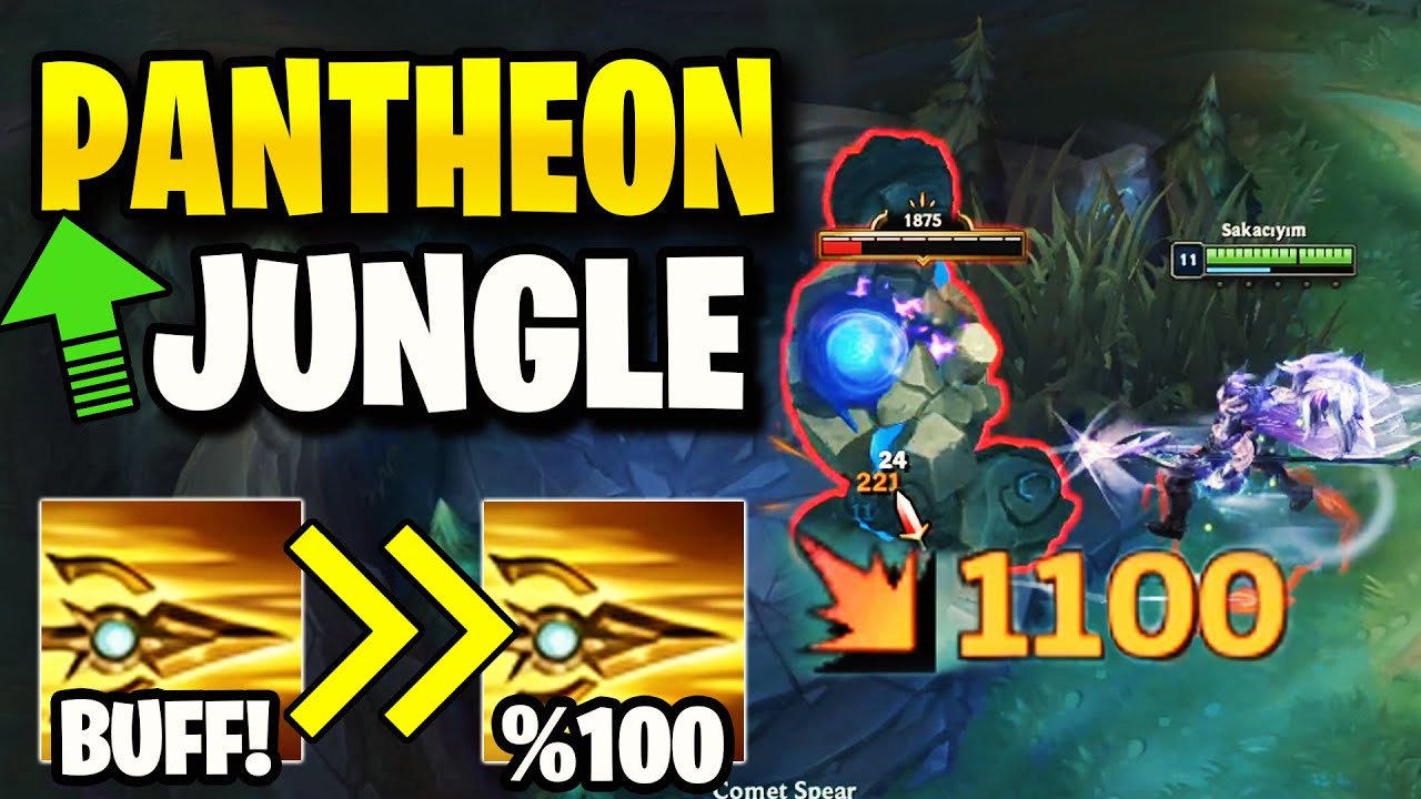 PANTHEON JUNGLE BUFF? (27 KİLL) | RİTO YİNE ORTALIĞI KARIŞTIRIYO 😁 ...