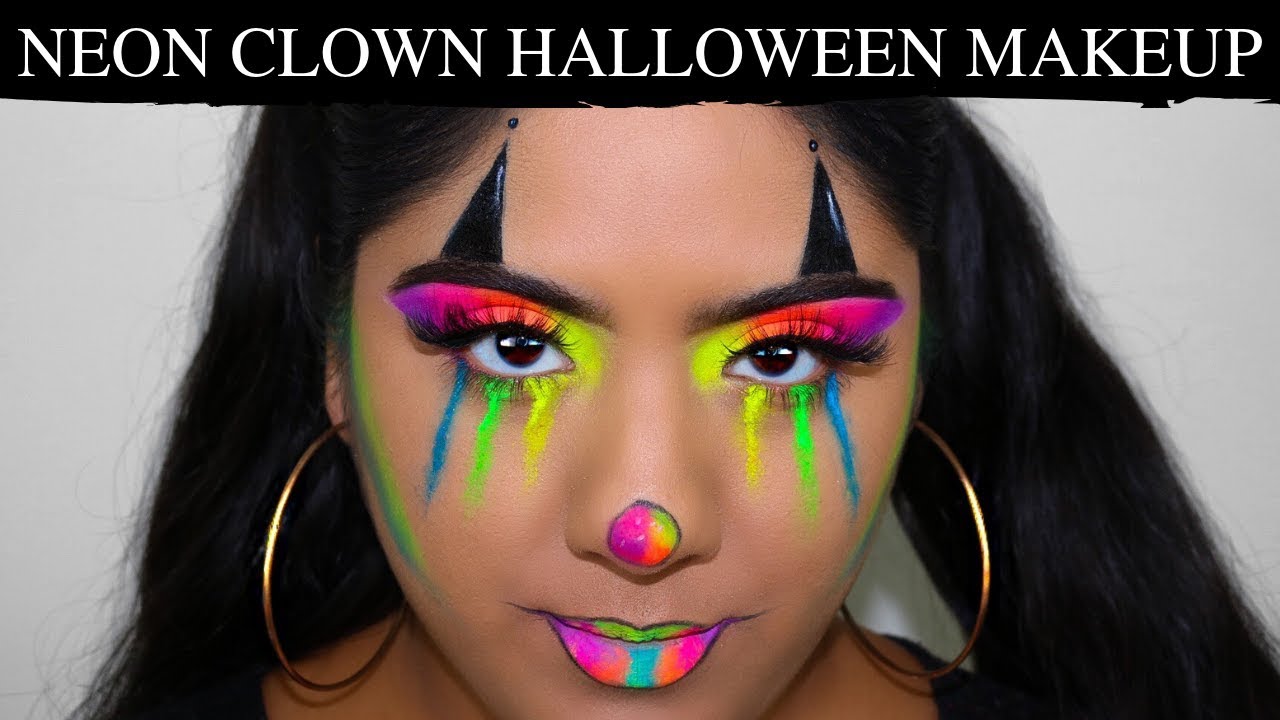 Glow In The Dark Clown Makeup Saubhaya Makeup