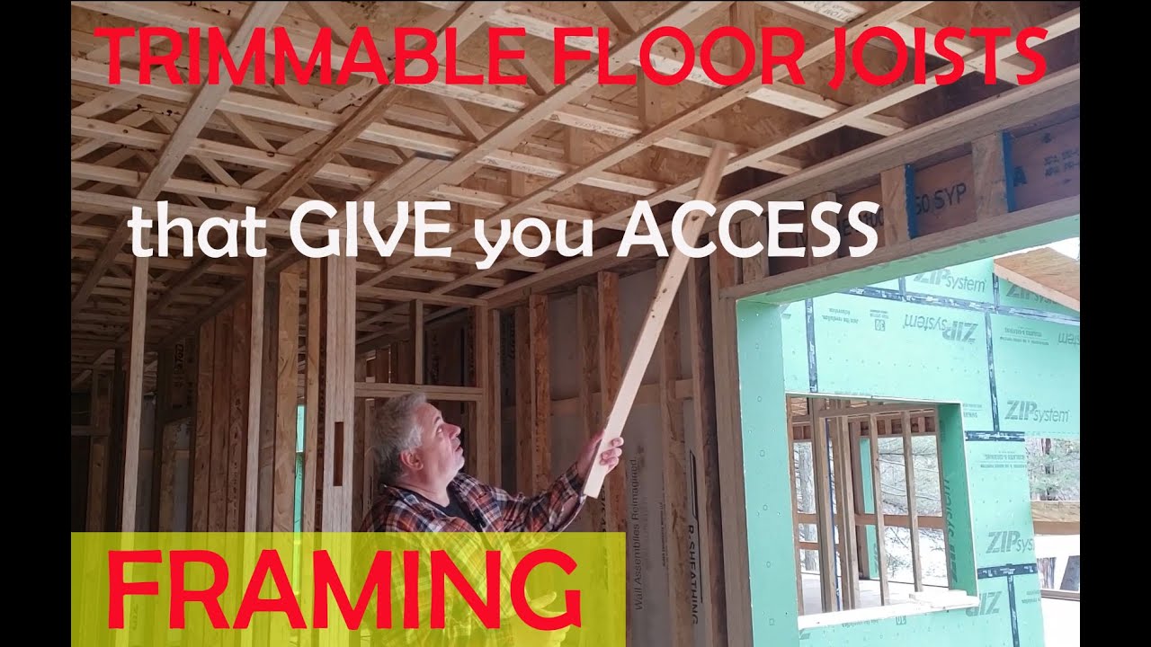 TRIMMABLE FLOOR TRUSSES - YouTube