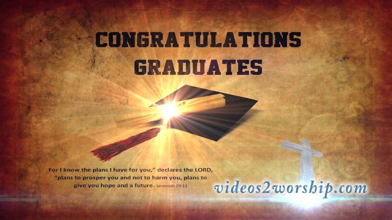 Congratulations Graduates Motion Background Loop - YouTube
