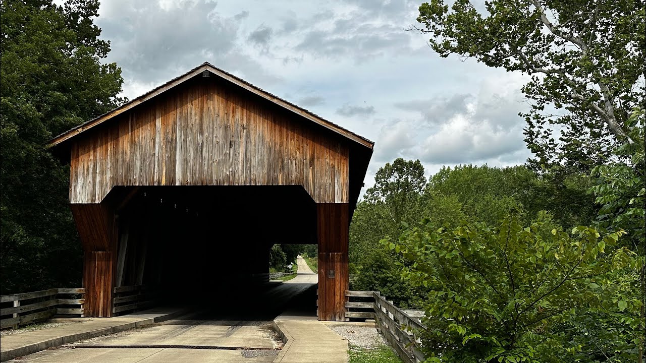 Cumberland County Covered Bridge - YouTube
