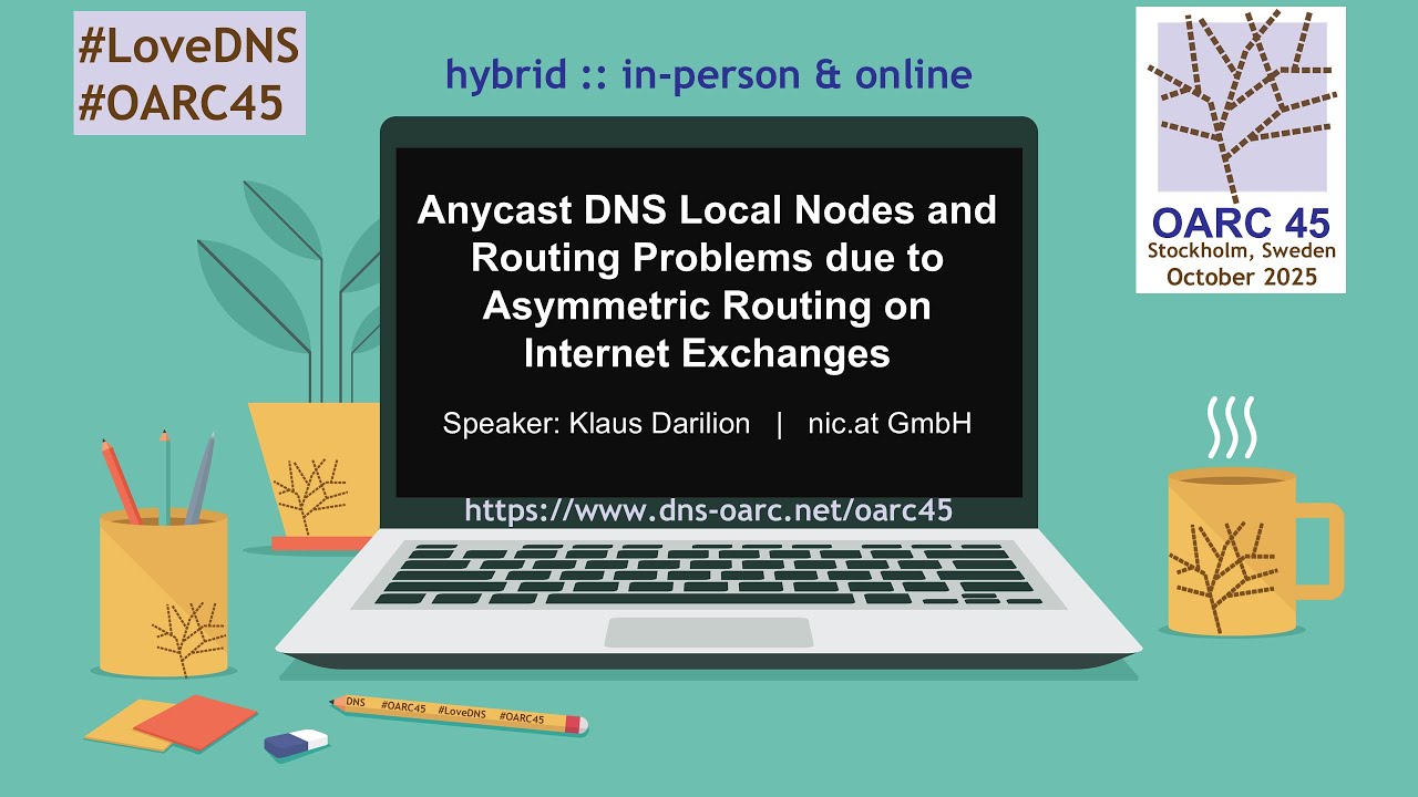 Anycast DNS Local Nodes and Routing Problems due to Asymmetric Routing ...