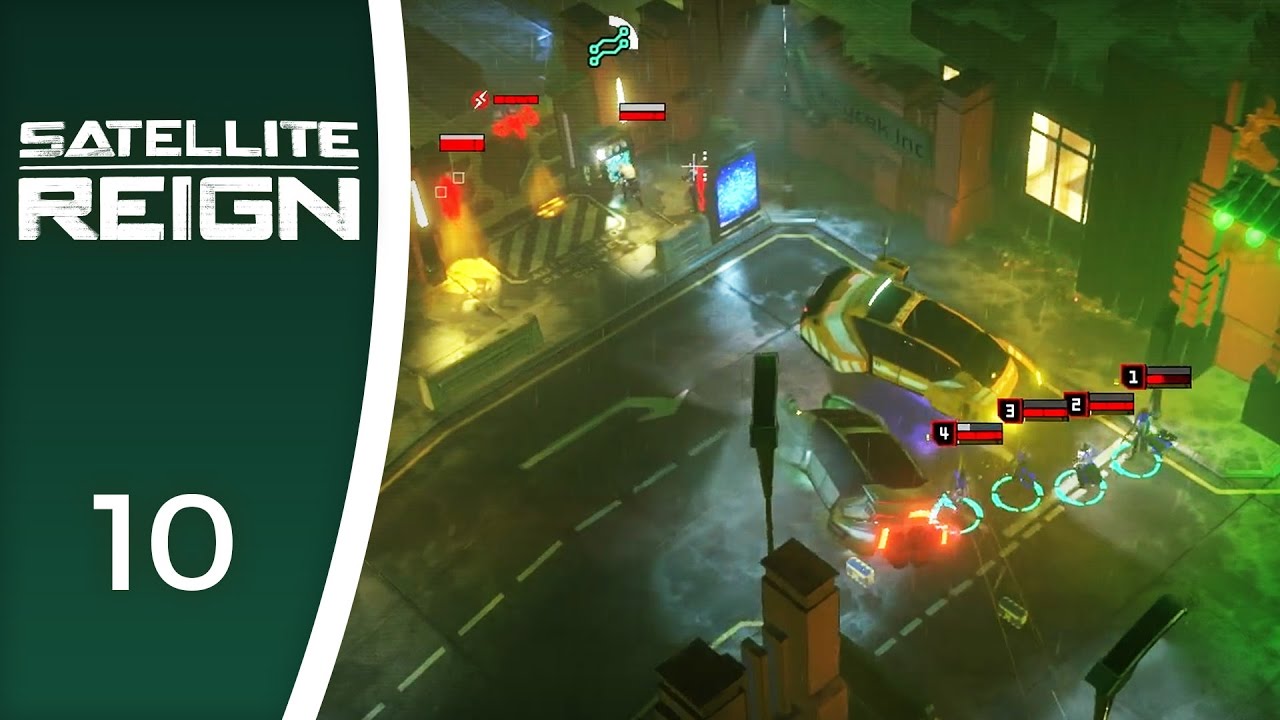 Time for a tactical retreat... - Let's Play Satellite Reign #10 - YouTube