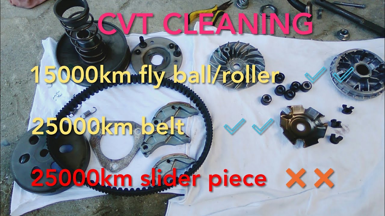 Honda Click 125i CVT Cleaning-linis pang gilid | #hondaclick125i - YouTube