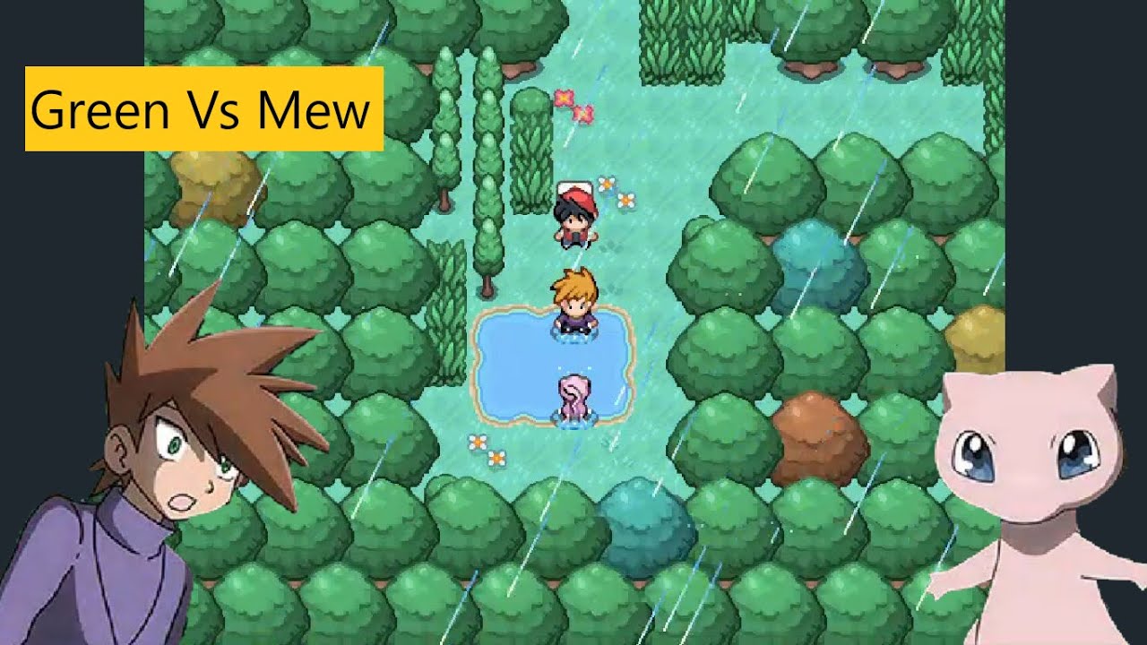 Mew is very strong // Green Chapter // Adventure of red vol 2 - YouTube