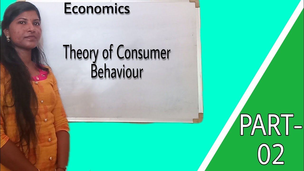 PART: 2 Theory of Consumer Behaviour (economics) - YouTube