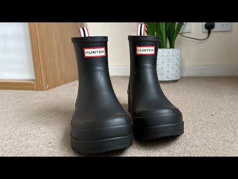 Hunter Play Short Wellington Boots Unboxing And Review