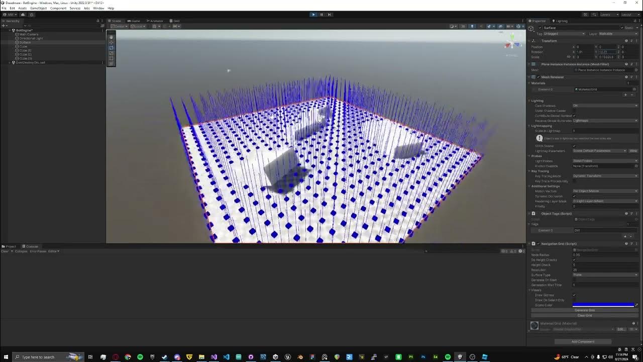 Pathfinding Grid in Unity - YouTube