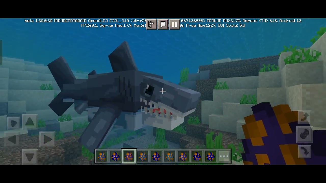 SEA WATER ANIMAL MOD🦞 #minecraft @imbixu @MineFlux @MrGamerJay - YouTube