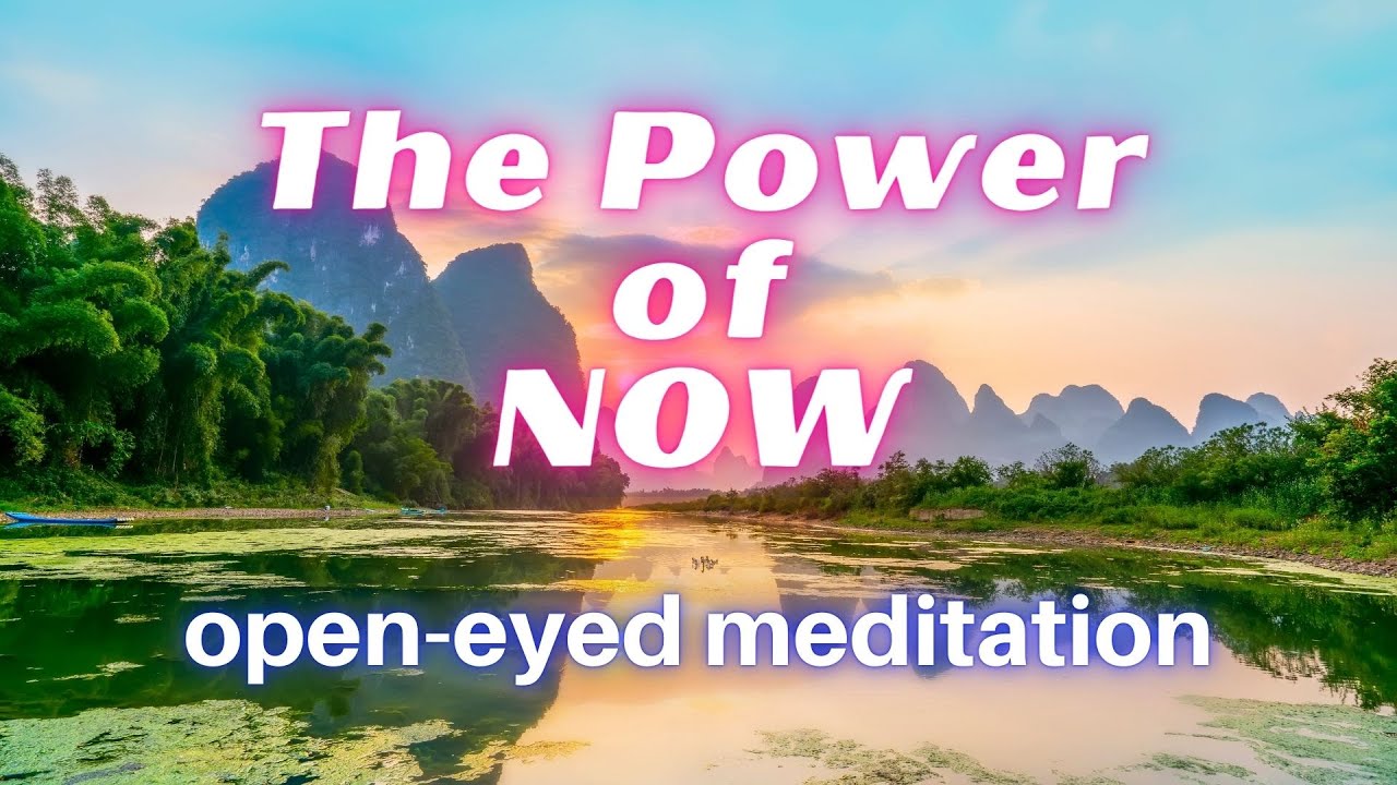 Open-Eyed Meditation for Presence 🌟 Be here and now!! Easy Beginner ...