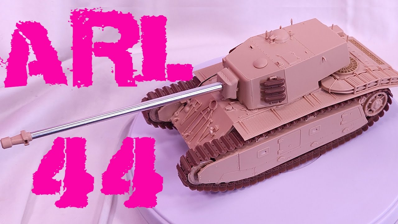 Amusing Hobby French ARL 44 in 1/35 Scale - YouTube