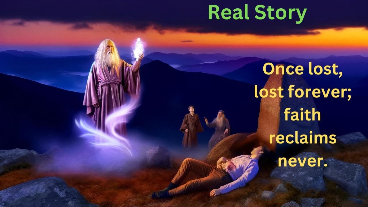Once lost, lost forever; faith reclaims never | Real Legend real life ...