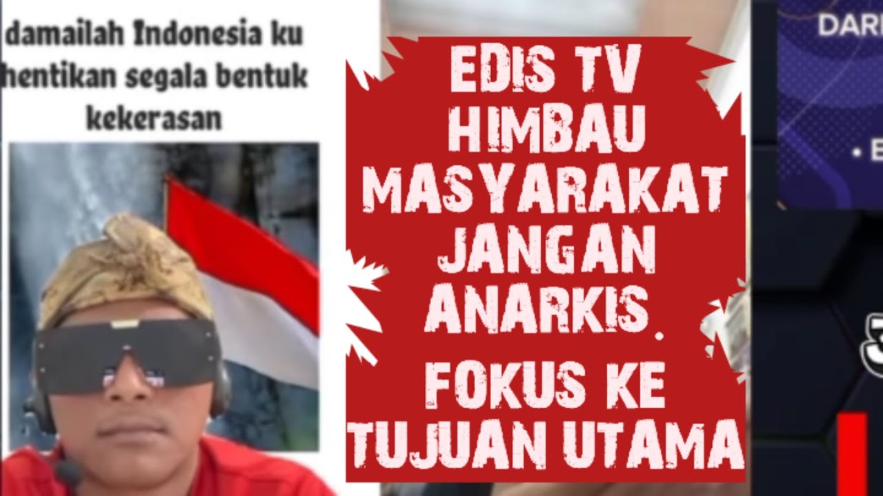 EDIS TV LIVE - 30 AGUST 2025 - YouTube