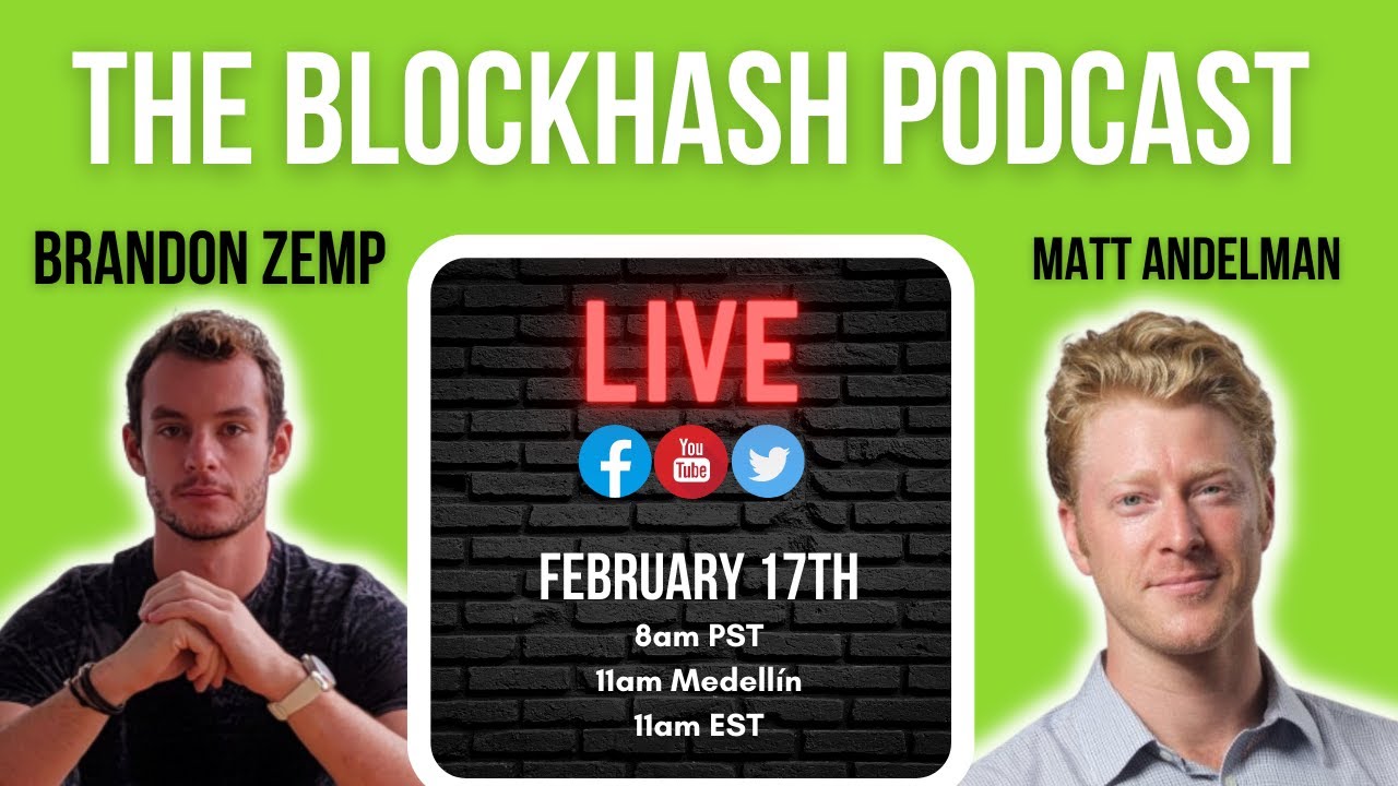 BlockHash Podcast EP. 223 - Matt Andelman | CEO of ABC FinTech - YouTube