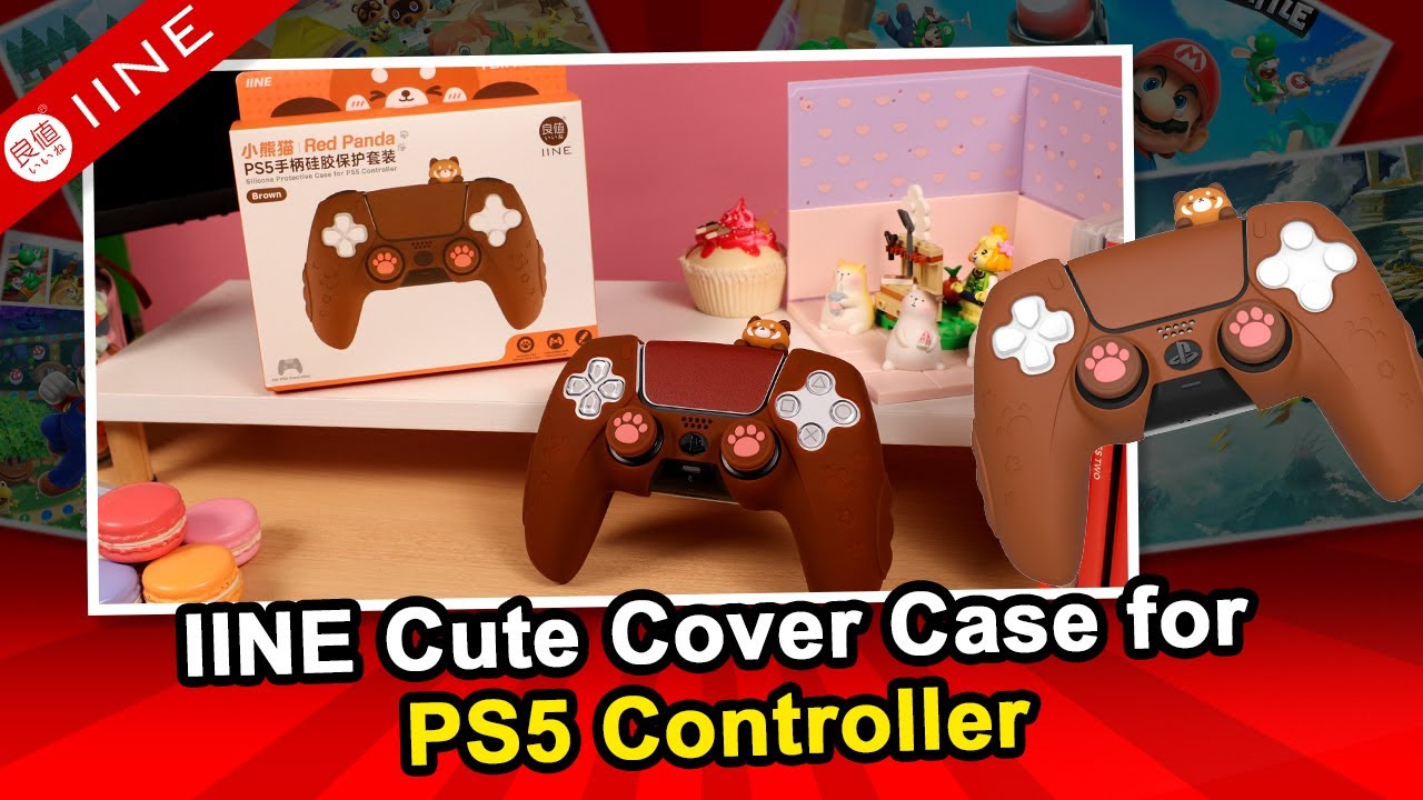 IINE Cute Cover Case for PS5 Controller🥰🎃 - YouTube