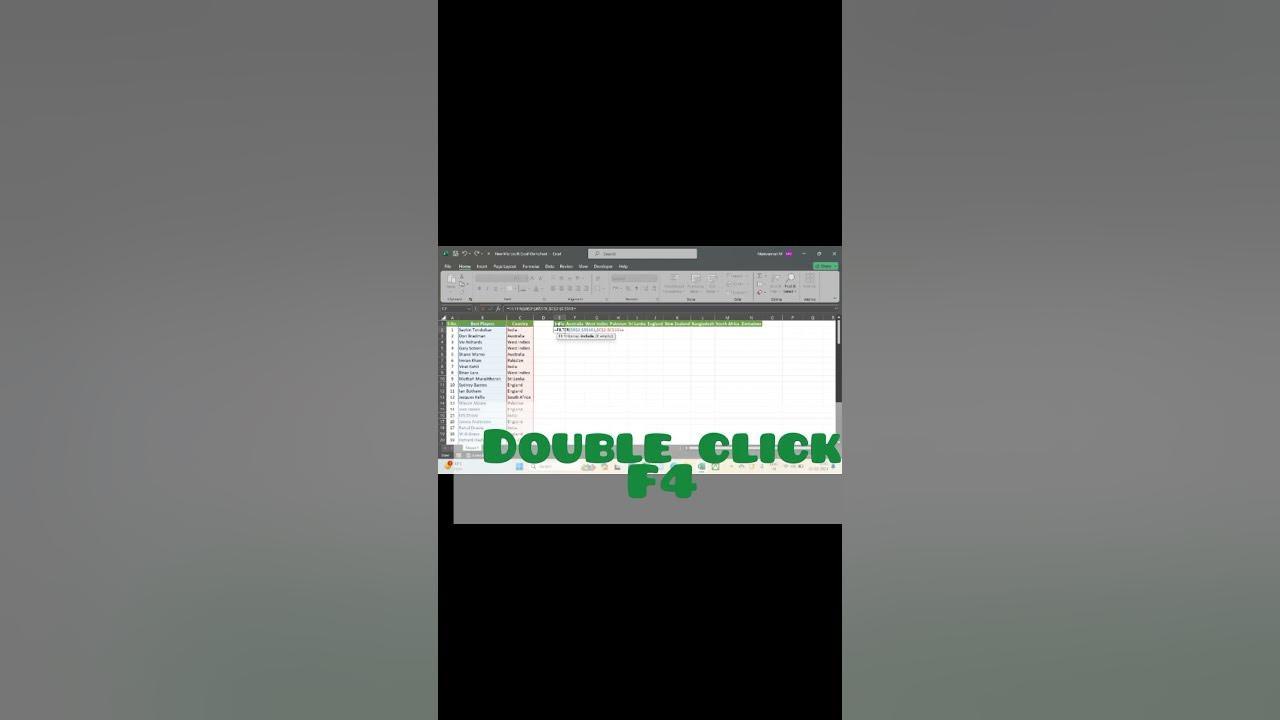 Rearranging The Data Using Filter Function Exceltricks Exceltech Tutorial Youtube 4127