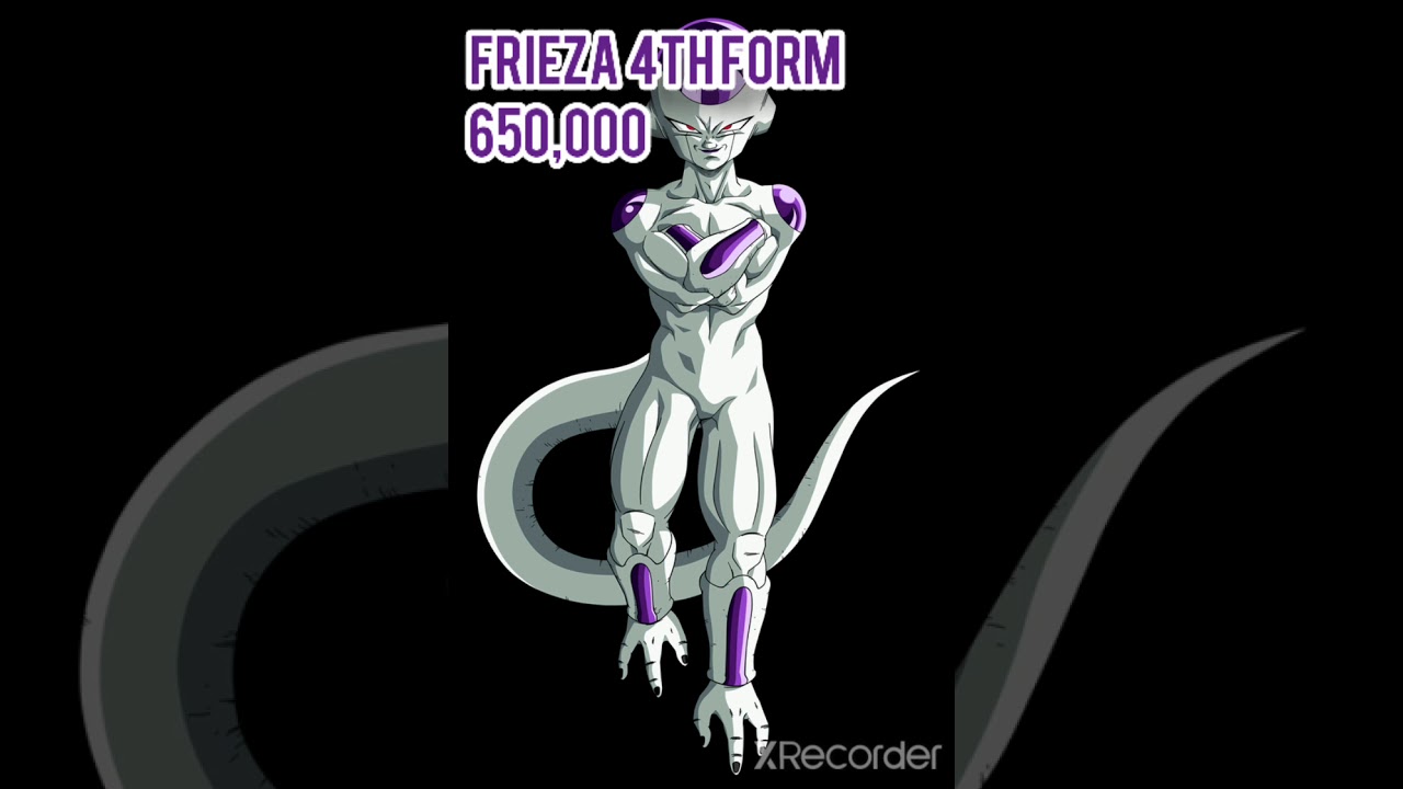 Frieza All forms transformations DBZ_DBS_DBHT_DBFJ_DBYQ_DBZ 2nd gods ...