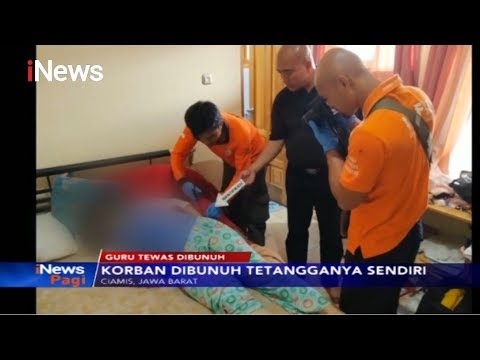 Guru SMK di Ciamis Dibunuh usai Pergoki Tetangga Mencuri di Rumahnya - iNews Pagi 07/10
