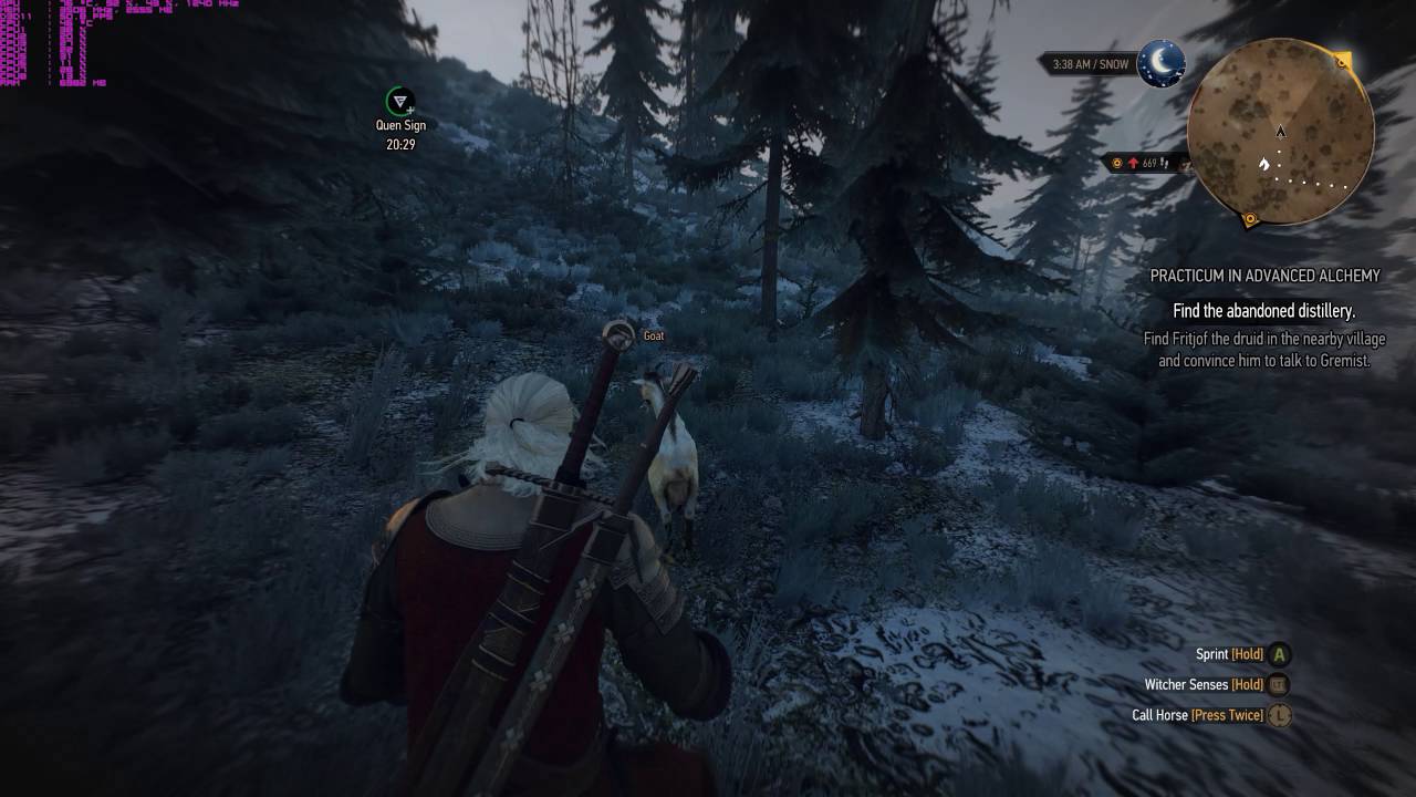 The Witcher 3 goat - YouTube