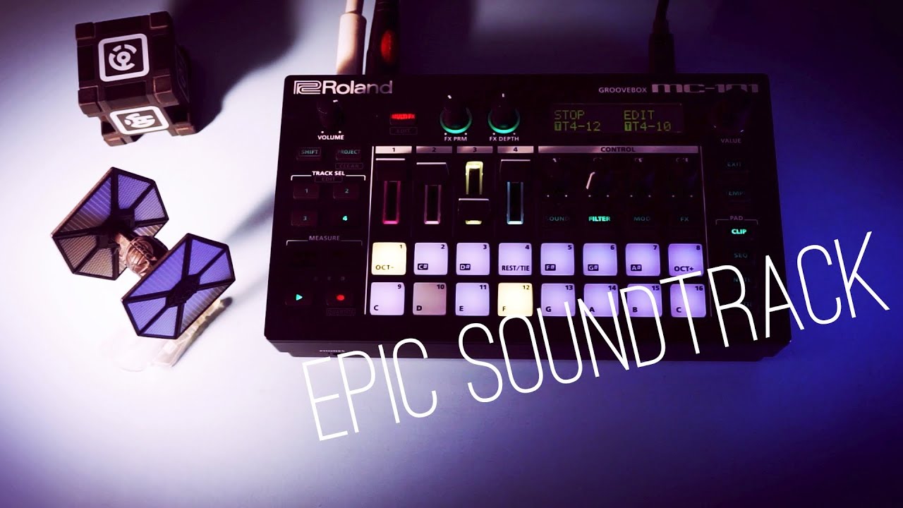 Epic Soundtrack all with Roland MC-101 - YouTube