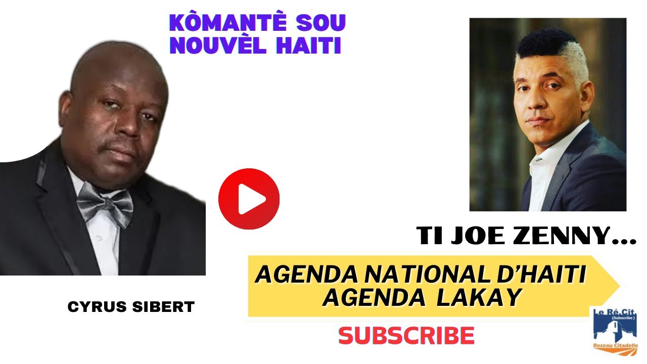 Repons pou Ti Joe Zenny. (Cyrus Sibert, Ajanda Lakay) - YouTube