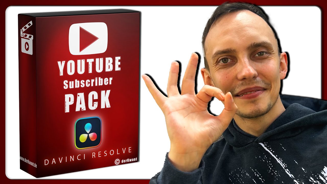 Kostenlose Animierte YouTube Subscribe Buttons für DaVinci Resolve ...