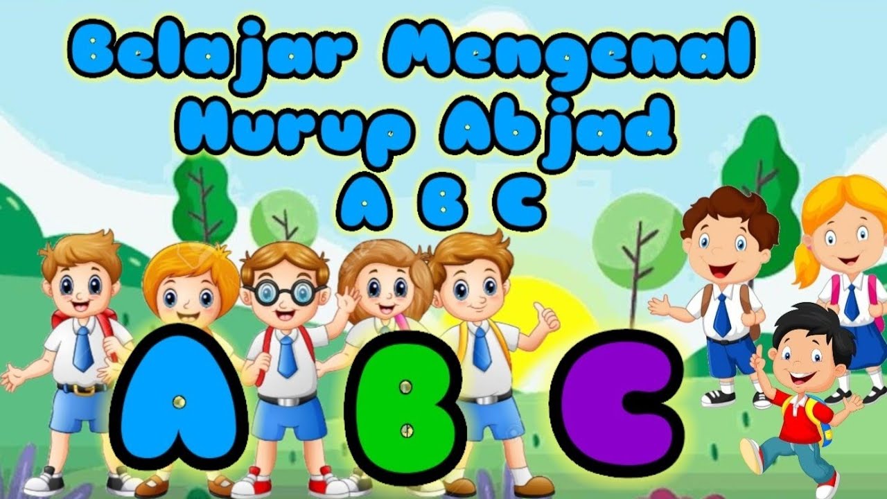 ABC Belajar Mengenal Huruf Abjad 💖Bahasa Indonesia - YouTube