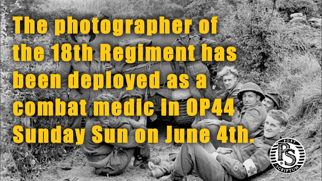 The photographer of the 18th Regiment has been deployed as a combat ...