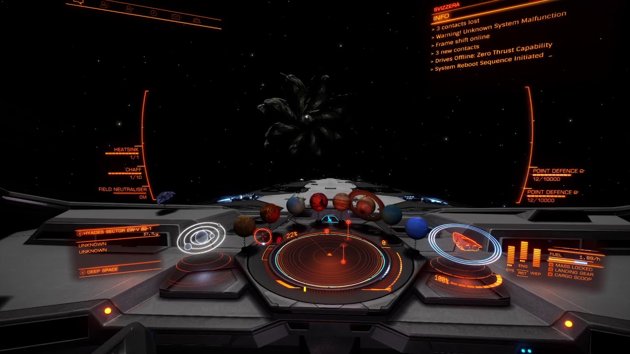 Elite Dangerous: 3 Alien Intercept Anaconda - YouTube