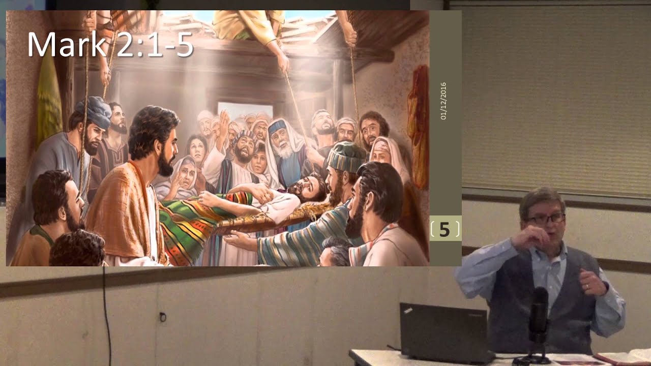 The Gospel According to Mark - Chapter 2, Verses 1-9 - YouTube