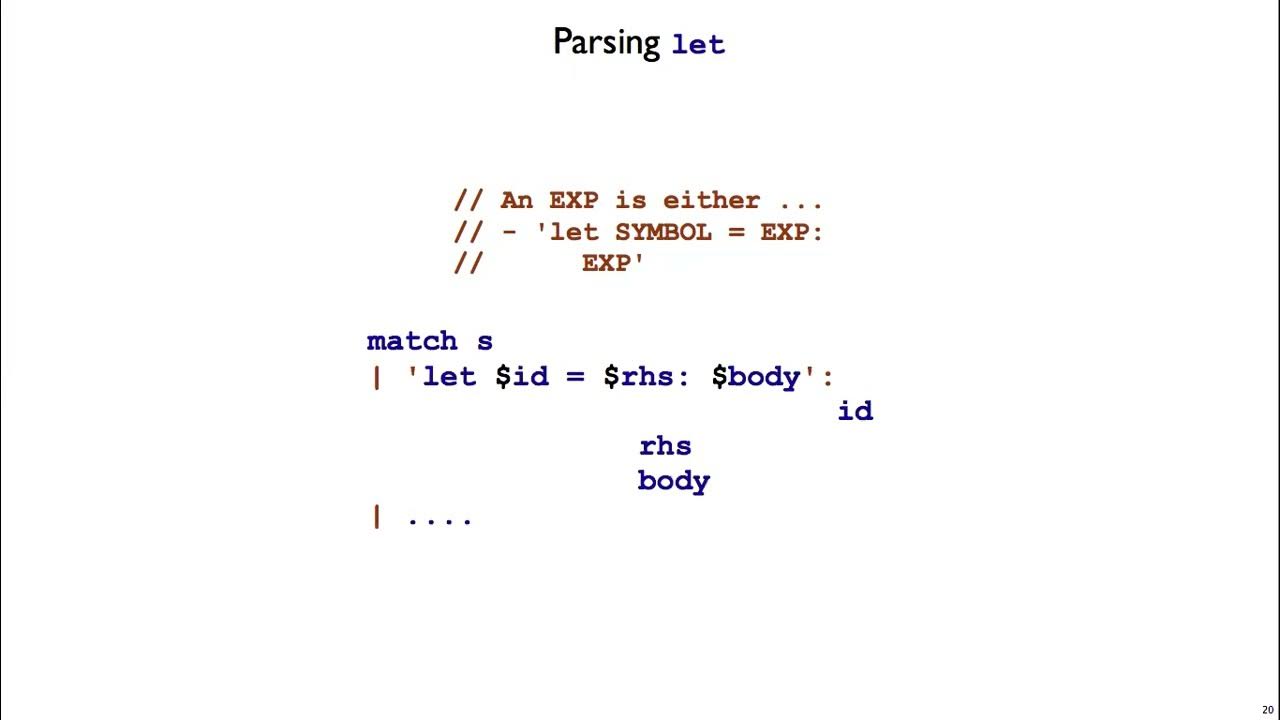Shplait Binding 2 - parsing let - YouTube